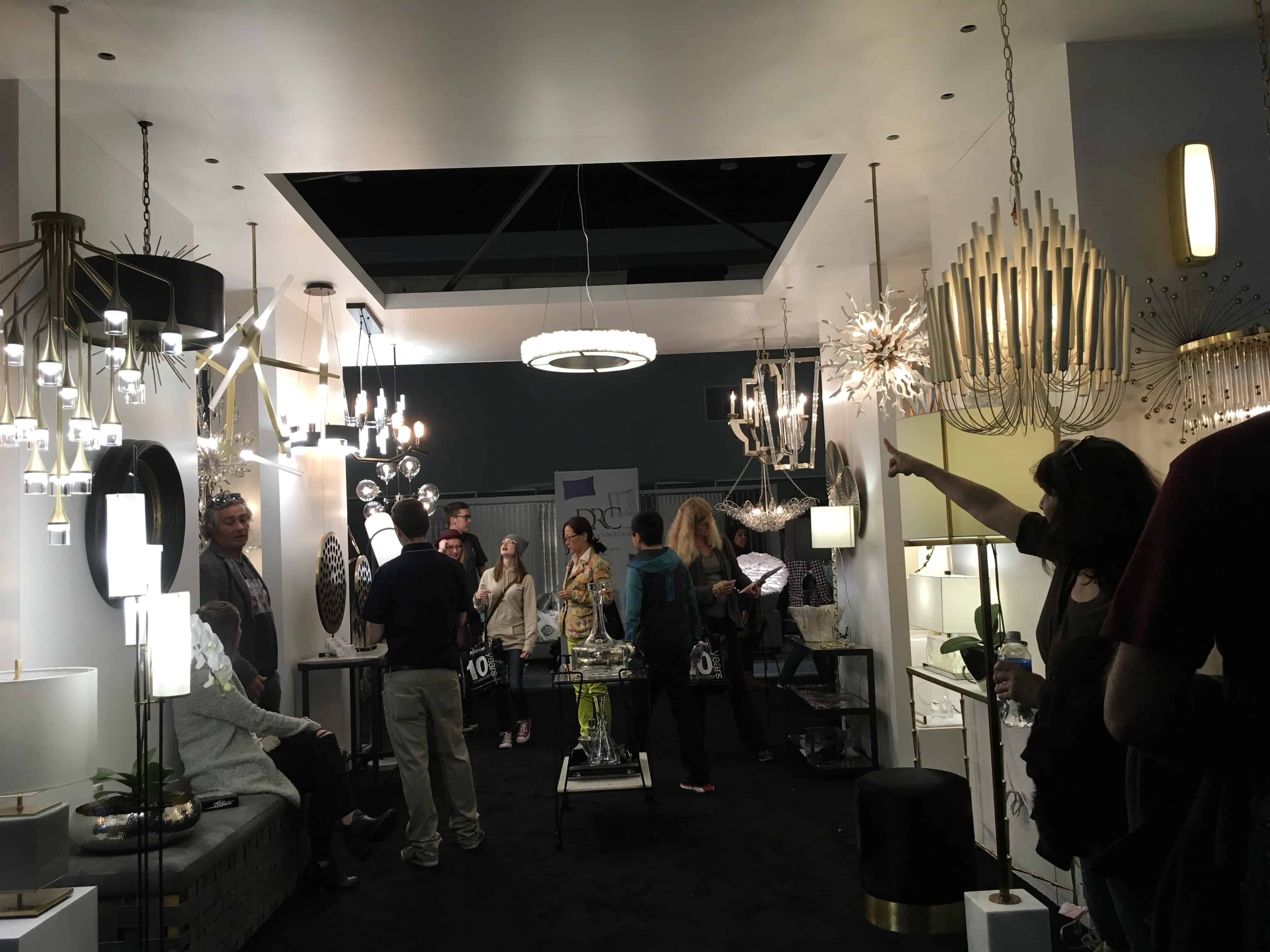 Ocean Pacific Lighting Custom millwork Exhibit at Interior Design Show ...